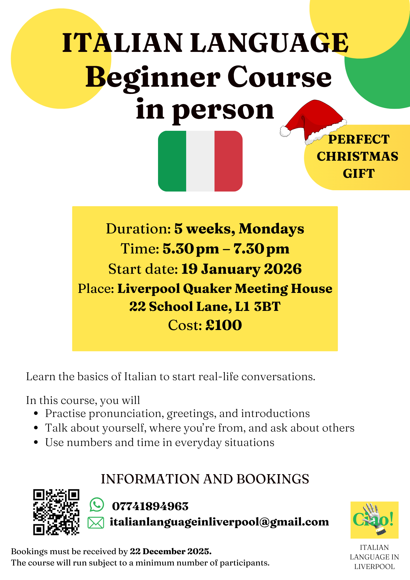 Home - Italian Language in Liverpool